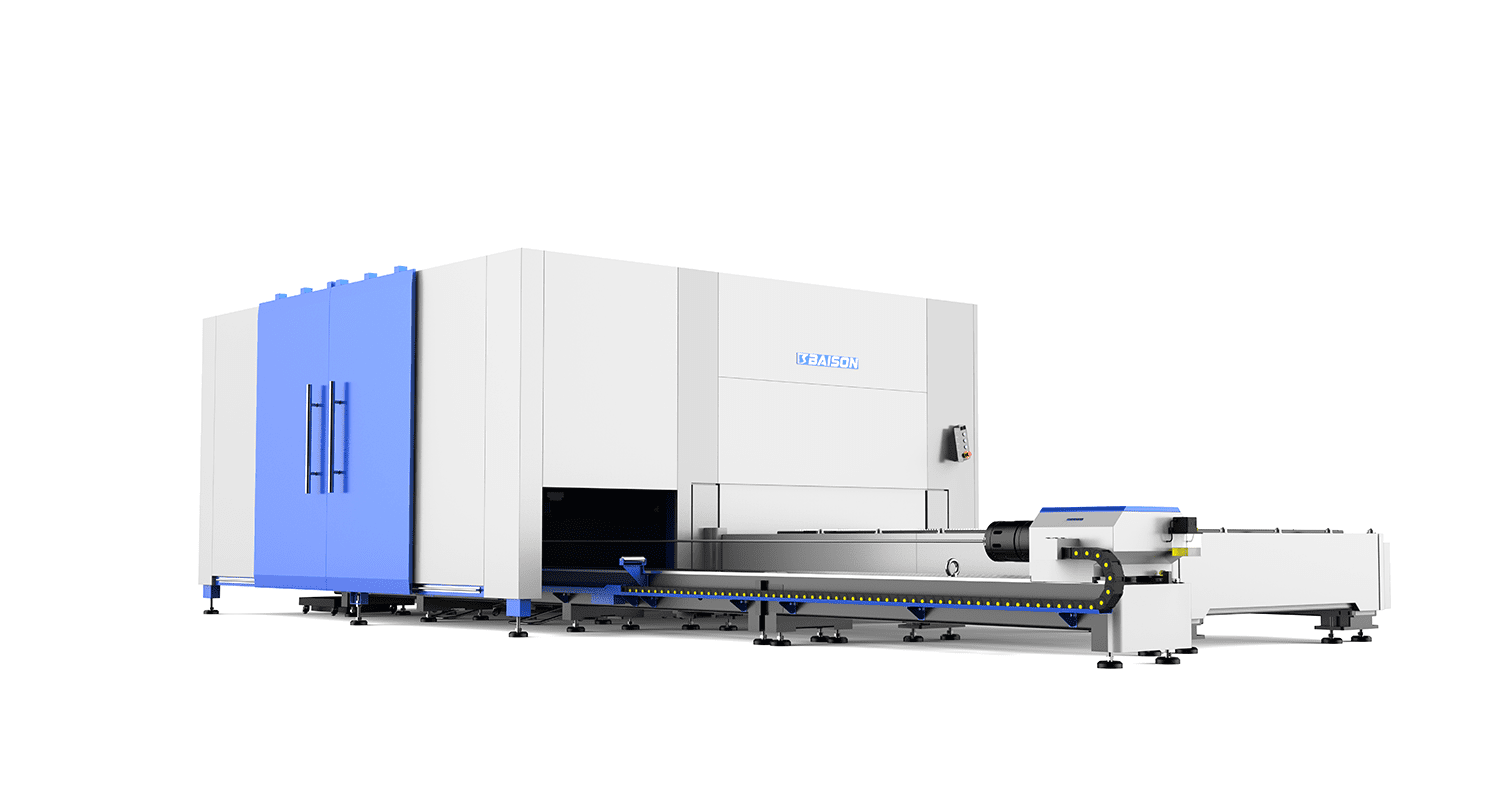 HBDE Series Full Enclosed Plate & Tube Laser Cutting Machine ...